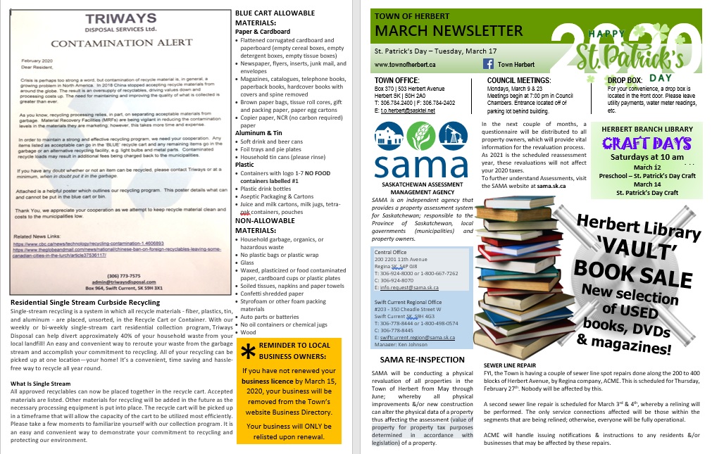 Town of Herbert, Saskatchewan